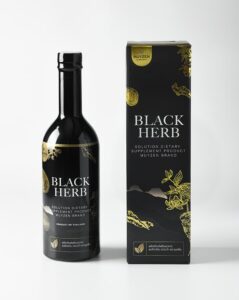 BLACK HERB, dietary supplements Liquid type of 750 ML – Muyzen Co., LTD